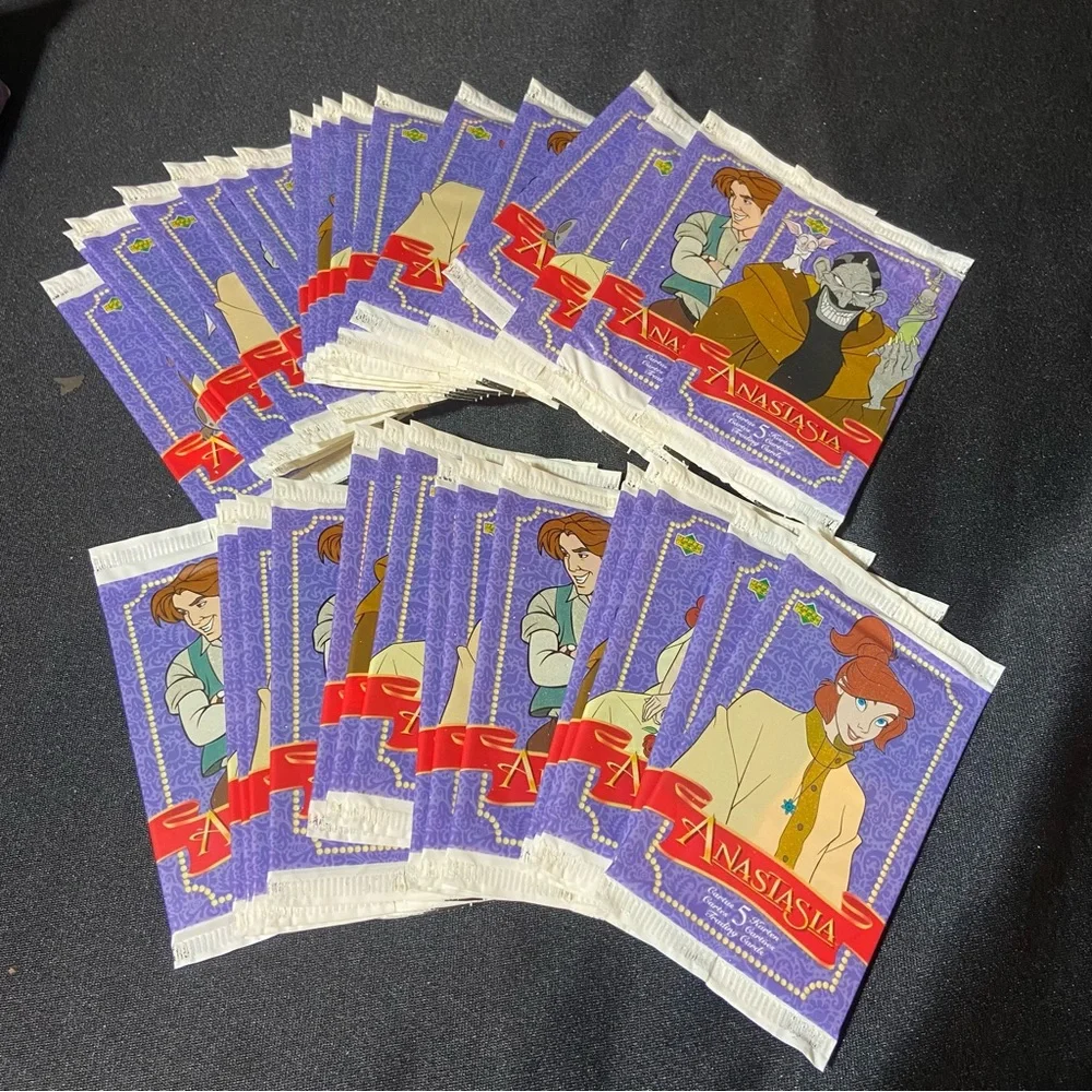 Disney | Toys | Disney Anastasia 36 Sealed New Packs Of Trading Cards ...